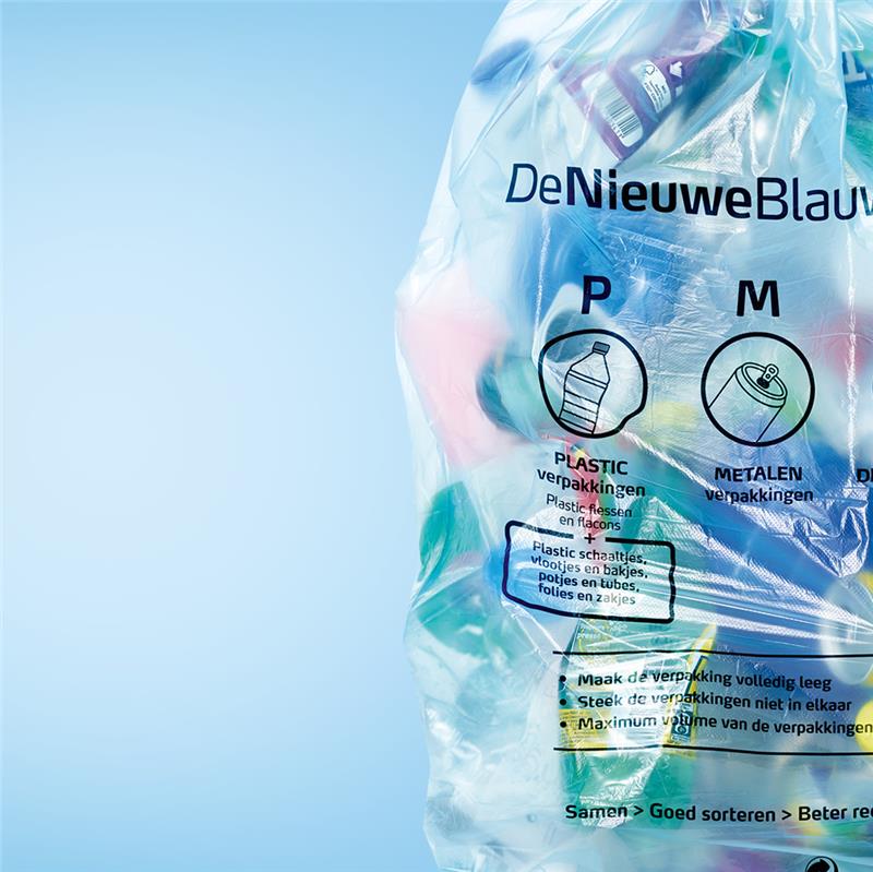 Grotere pmd-zakken te koop vanaf 1 januari 2022 | Stad Halle